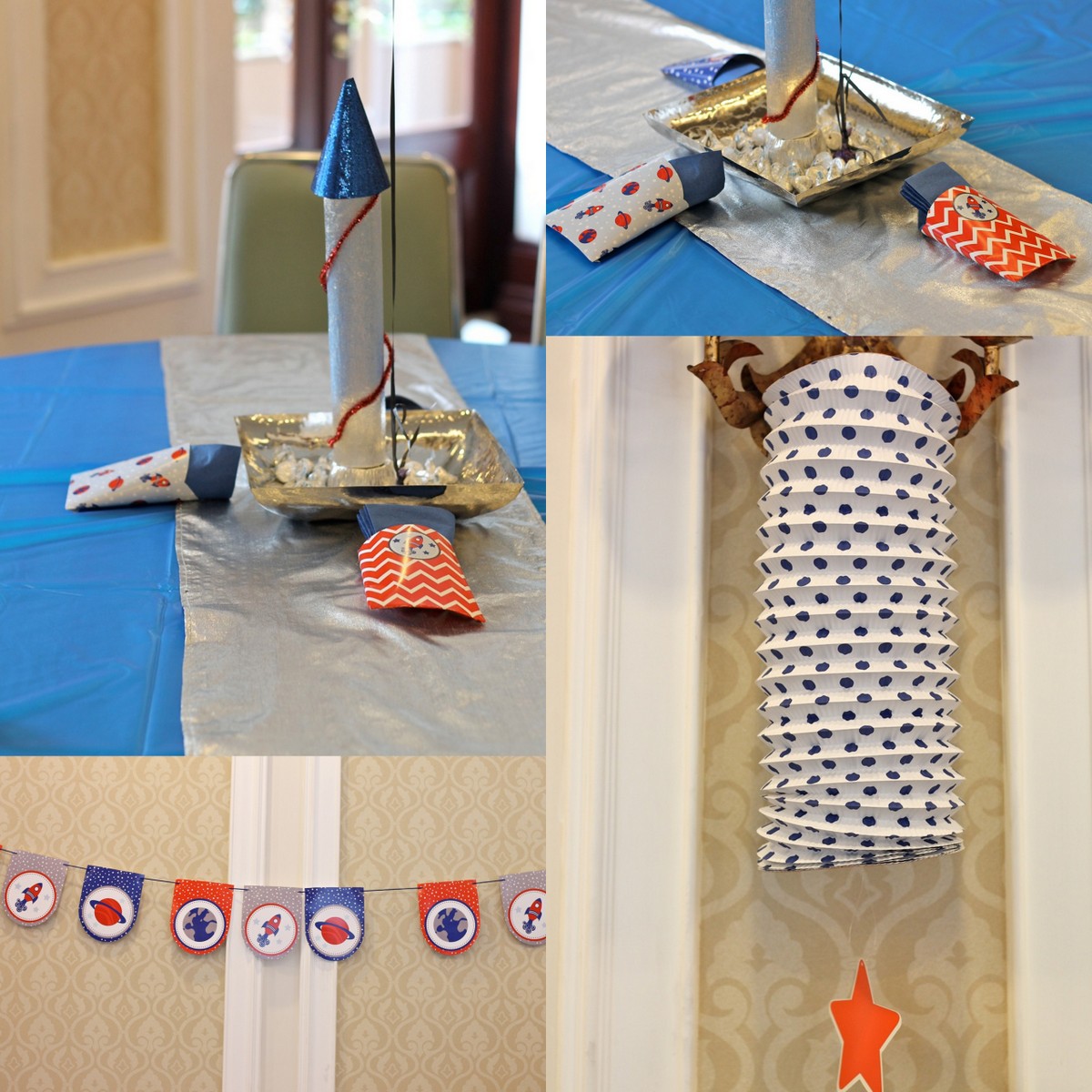 Space Theme Birthday Party For Boy | Chuzai Living